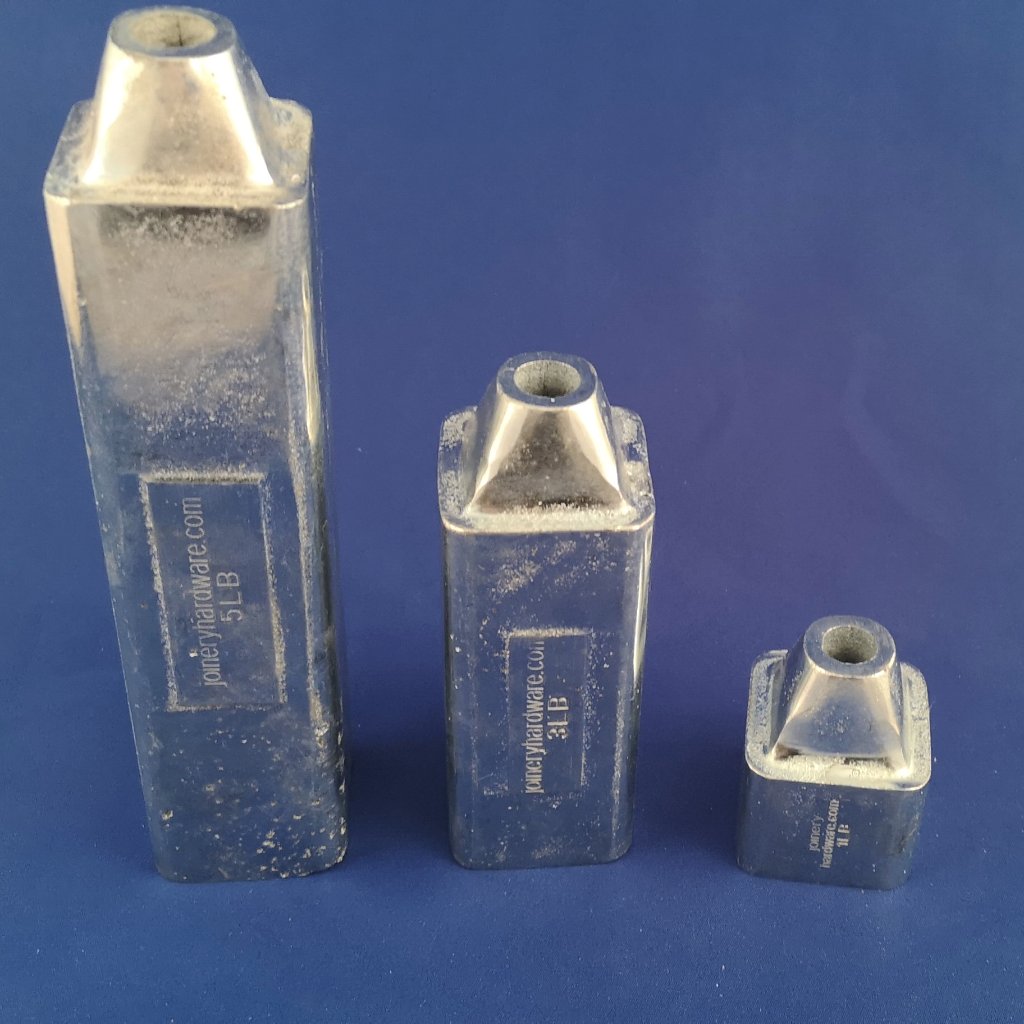 1lb Stackable Cast Iron Sash Weight – Joinery Hardware